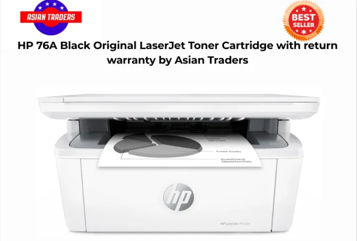 HP LaserJet MFP M141w All-in-One Wireless Black & White Printer with ...