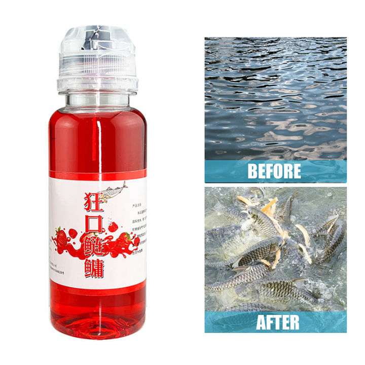 Fish Attractant Spray Fish Liquid Attractant Flavoured Fishing Bait ...