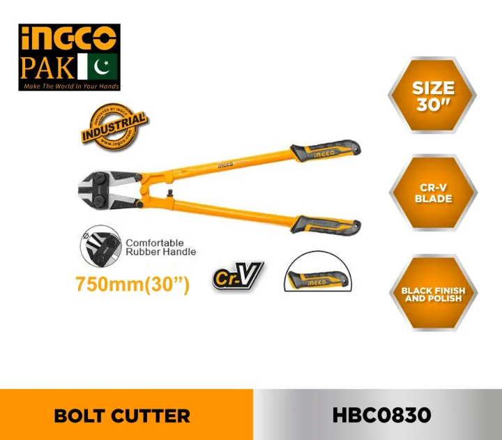 INGCO Bolt Cutter 30"( 2.5ft) Industrial | Daraz.pk