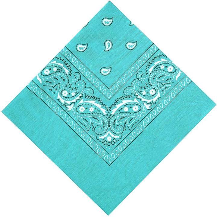 Aveesha Textiles Unisex Cotton Bandana for Men and Women – 22x22 ...