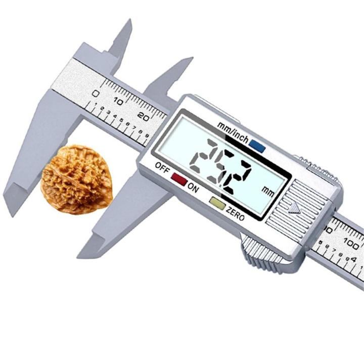 Vernier Caliper 0-150mm 6 inch Measuring Tool Plastic LCD Digital ...