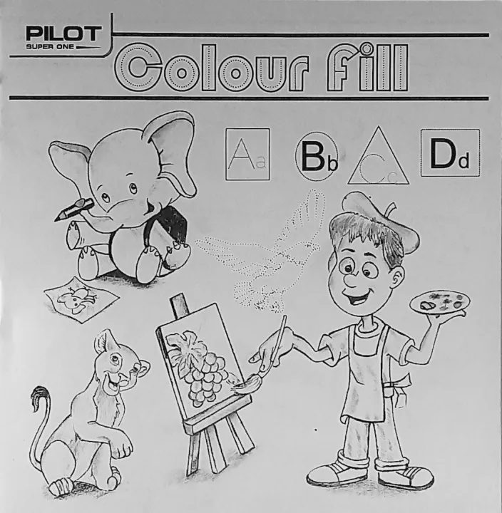 Pilot Super One Children's Colour Fill | Daraz.pk