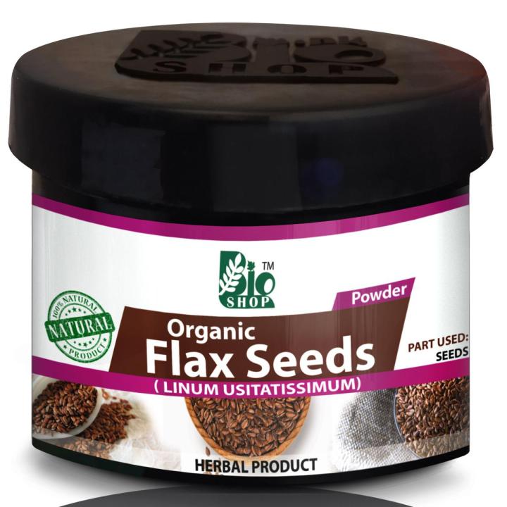 FLAX SEEDS POWDER ( Alsi Powder ) Premium Quality- 100% Natural - 100 ...