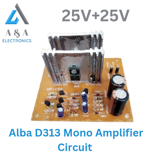Alba D313 MONO Amplifier Circuit | Daraz.pk