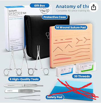 Suture Kit | Kits of Medicine | HD Suture Guides Included m140 A M140 ...