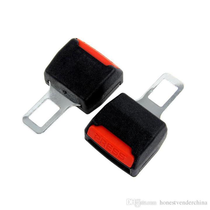 Car Seat Belt Clip Extender Support Buckle & Safety Alarm Stopper ...