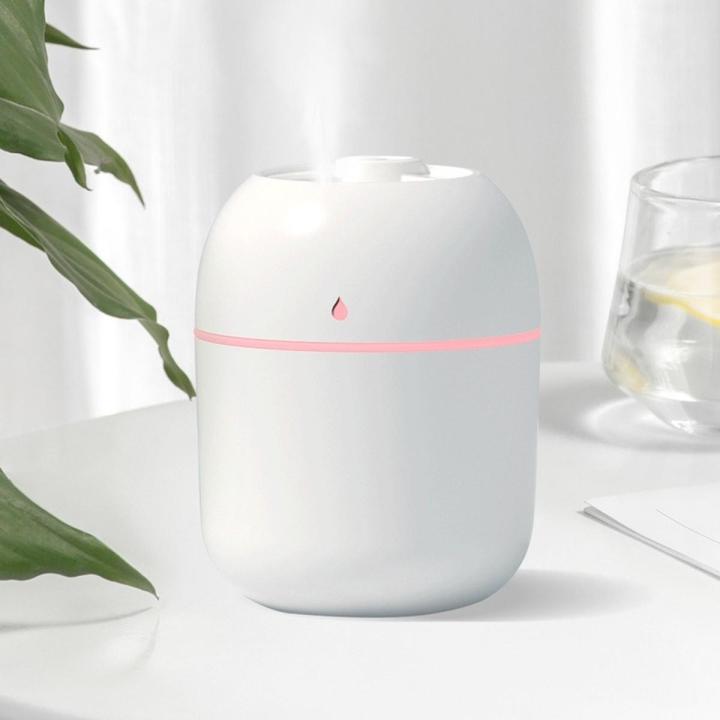 220ML 3 In 1 Volcanic Air Humidifier Car 7 Color LED Light Diffuser ...