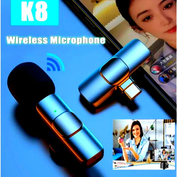 AST® K8 Wireless Microphone Price in Pakistan Type- C | Daraz.pk