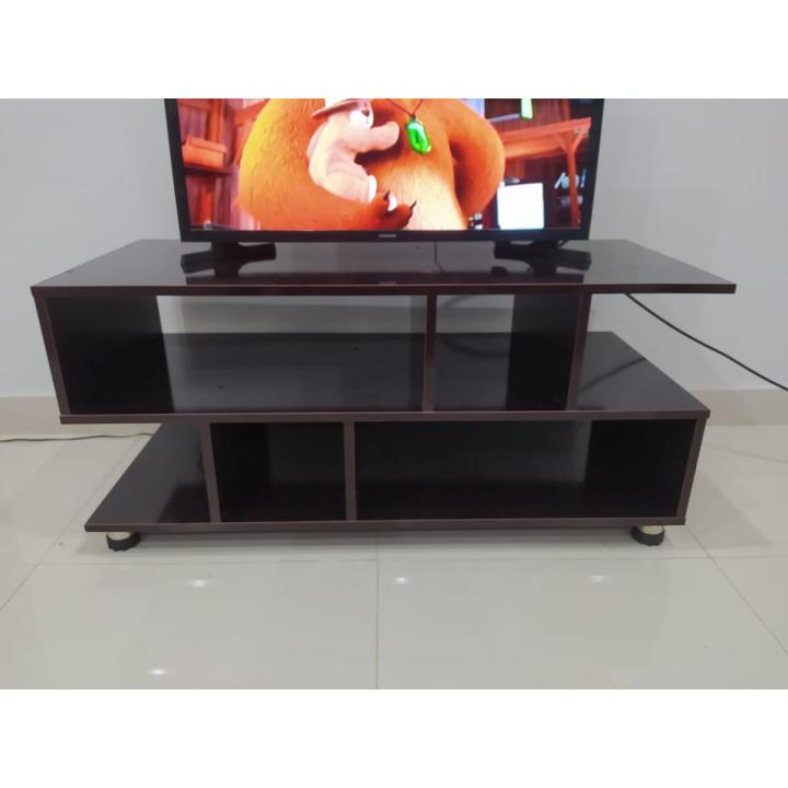 Wooden Laminated Sheet Led Tv Table Stand Unit Console D3 rack led Tv ...