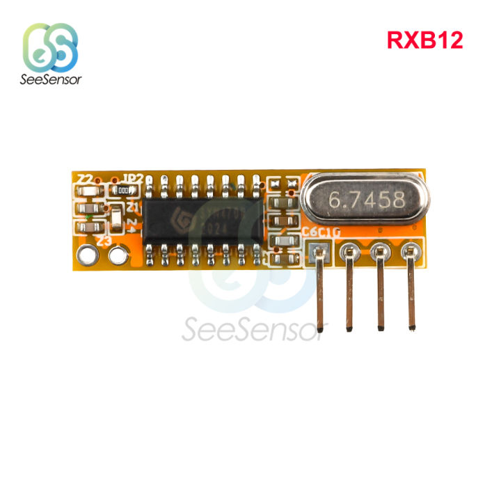 【Mary DAI Store】RXB6 RXB8 RXB12 RXB14 RXC6 433Mhz RF Receiver Module ...