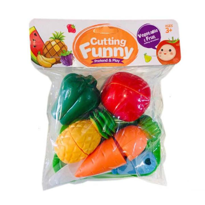 Funny Play Cute Kids Fruit Cutting Kitchen Pretend Play Toy For Kids ...