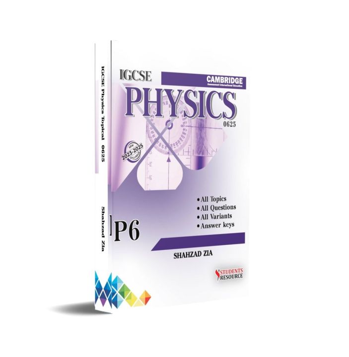 IGCSE Physics P6 0625 Topical | 2016-2022 | with Mark Scheme | Daraz.pk