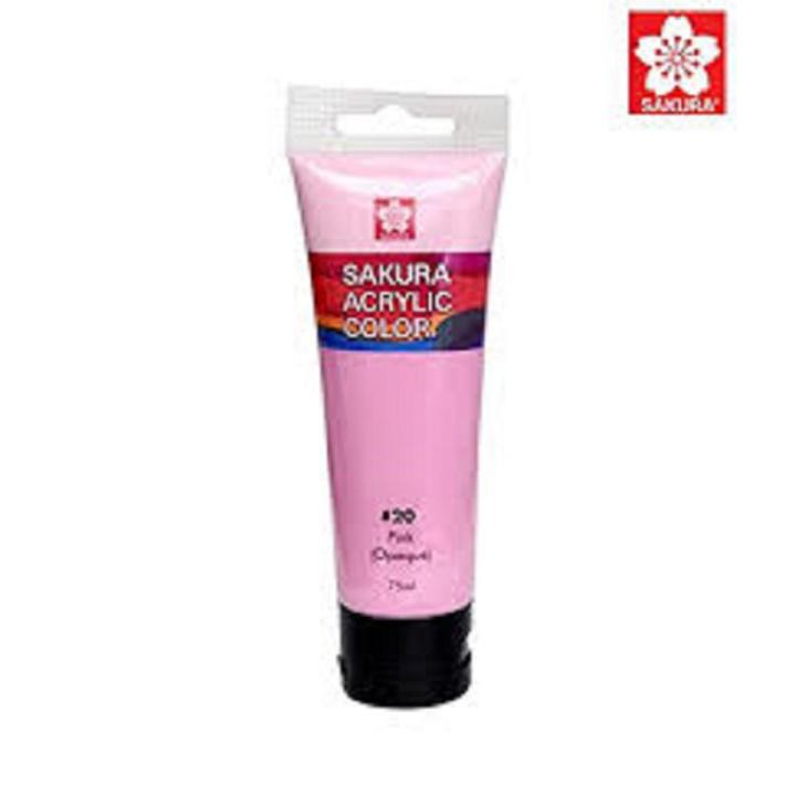 Sakura Acrylic Colours 75ml Transparent Made in Japan | Daraz.pk