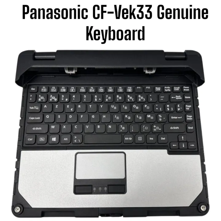 Panasonic CF-VEK333LMP Premium Keyboard for Toughbook 33 (Black/Silver ...