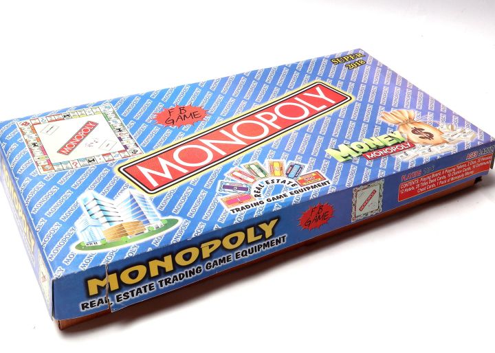 Monopoly Board Game-Property Trading Game-Large-Made in Pakistan-FB ...