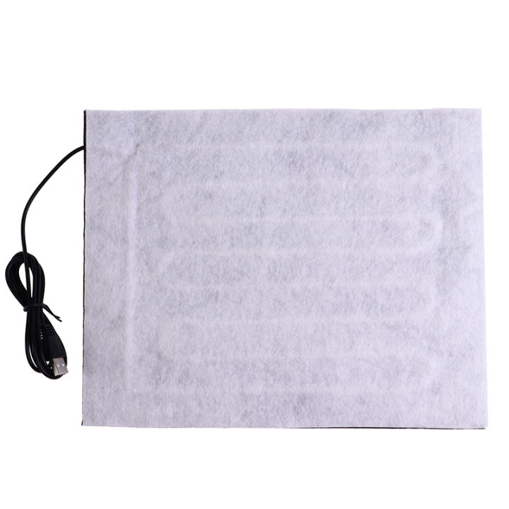 24x30cm 5V USB Pet Warmer Heating Pad Electric Heater Pad Winter Warm ...