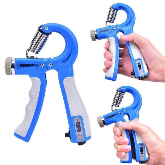 Complete Set of 5 Hand Gripper Wrist Developer Heavy Hand Power Forearm ...