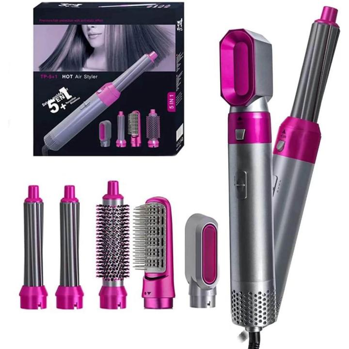5 In 1 Hot Air Hair Dryer And Curler Tool Set for women beauty,Electric ...