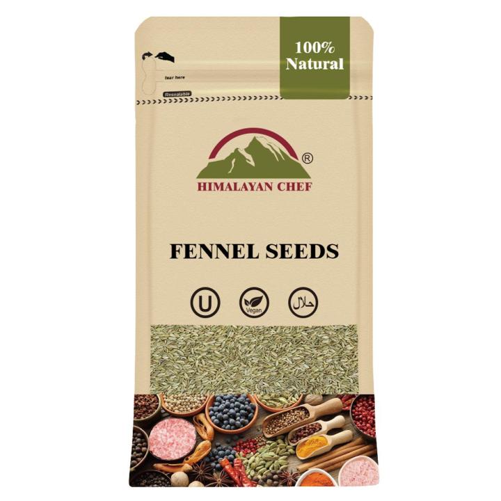 Himalayan Chef Fennel Seeds (Saunf) - 100G | Imported Quality | Daraz.pk