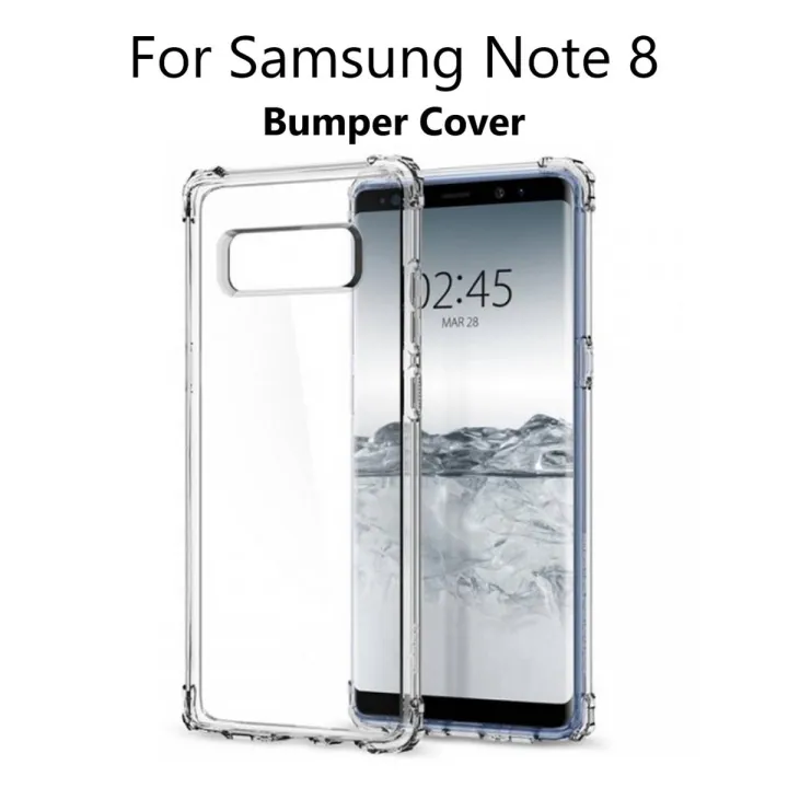 Samsung Note 8 Anti-Shock Case,Crystal clear Cover Case [Shock ...
