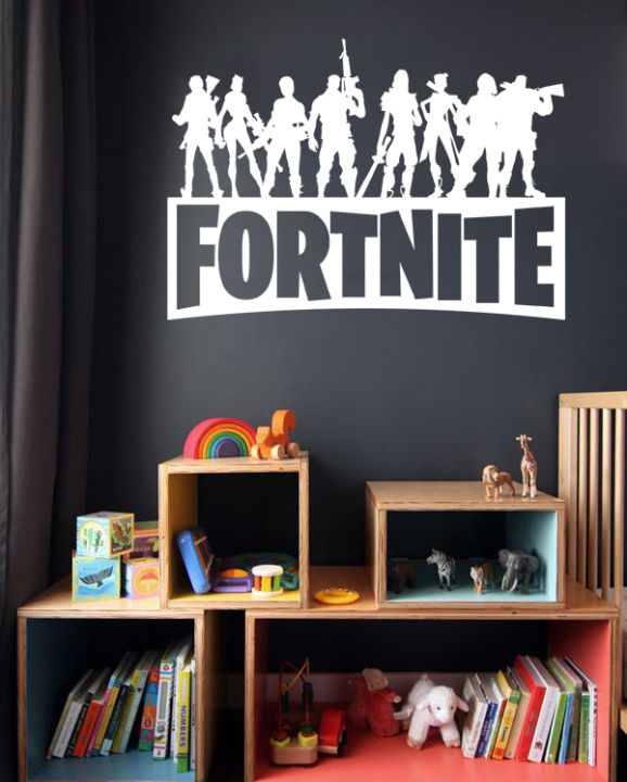 WallsArt Store Wall Stickers Pubg fortnight Boys Gamer Gaming Zone Room ...