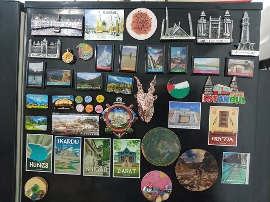 Cute Fridge Magnets Travel Pakistan Cities Decoration random design ...