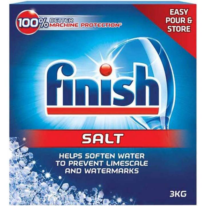Finish Dishwasher Detergent Salt 3kg + 2kg free (Imported & Original ...
