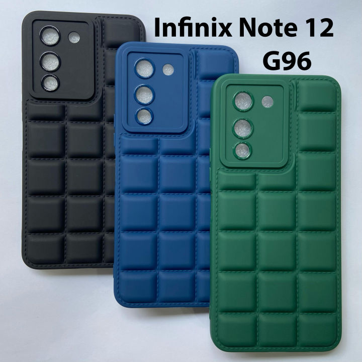 Infinix Note 12 G96 – Bubble Silicone Case Cover for Extra Cushioning ...