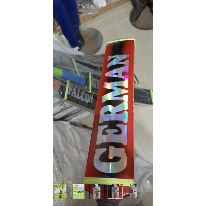 German wood cricket tape ball bat full cane | Daraz.pk