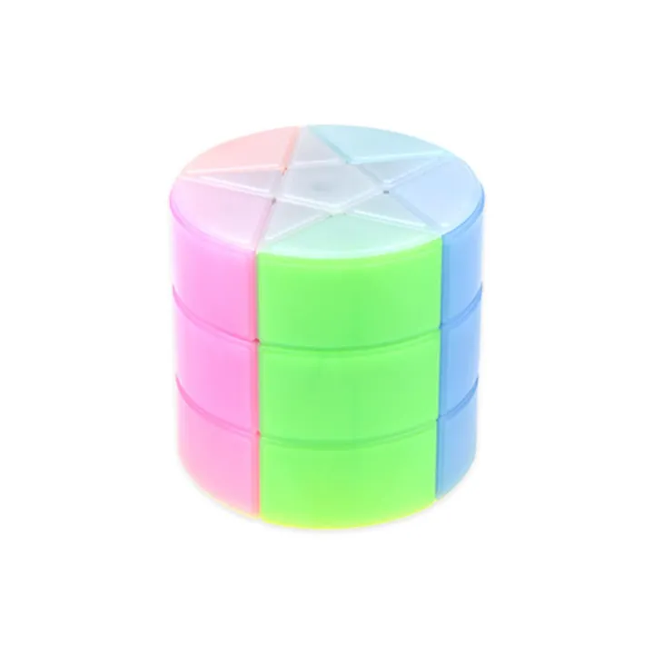 3x3x3 Magic Rubik's Cube block Cylinder Speed professional Puzzle Cube ...