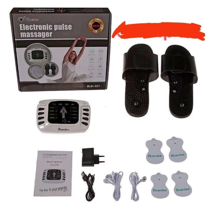 EMS Therapy Pulse Physiotherapy Acupuncture Massager Electrical Muscle ...