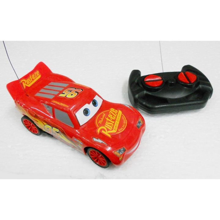 McQueen robot remote control car red racing car with light weight ...