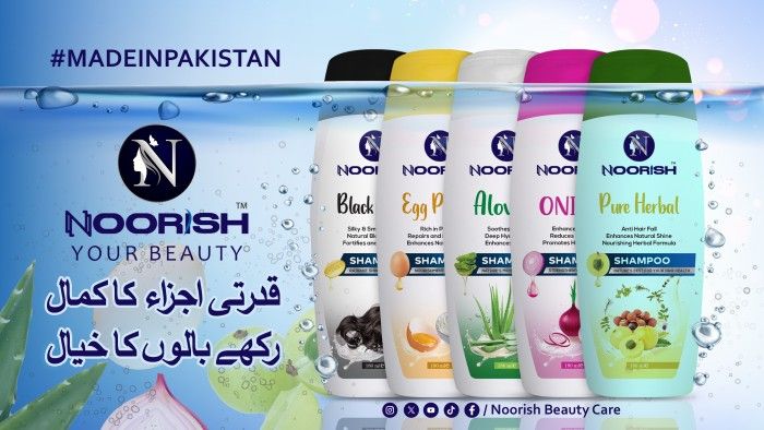 Noorish Shampoo Organic Natural & Shampo (Pack Of 1) 180 ML Made With ...