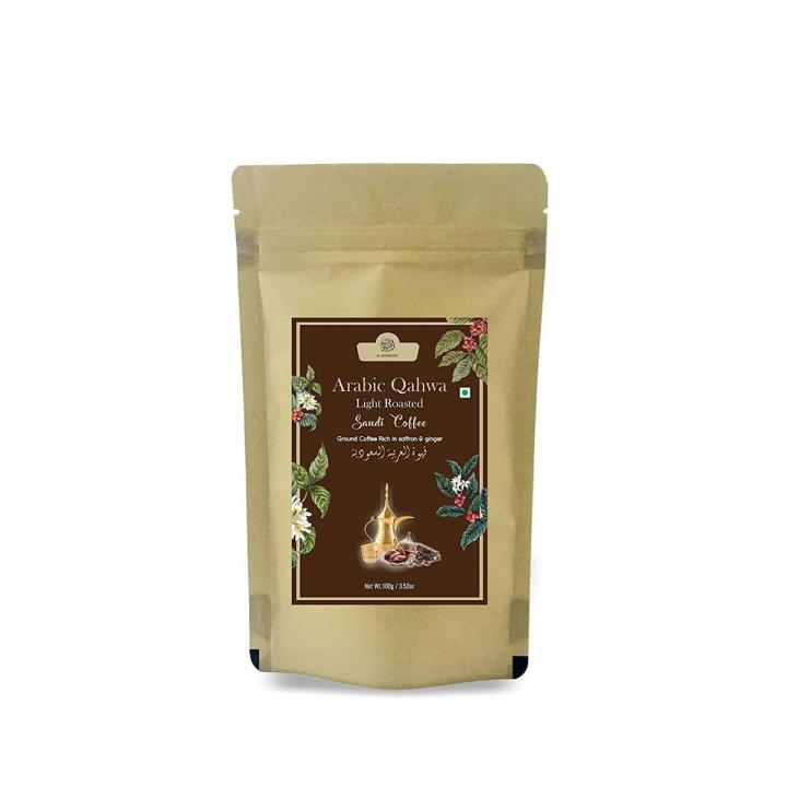 Saudi Qahwa Lite Roasted Saudi Coffee | Ground Coffee Rich in Saffron ...