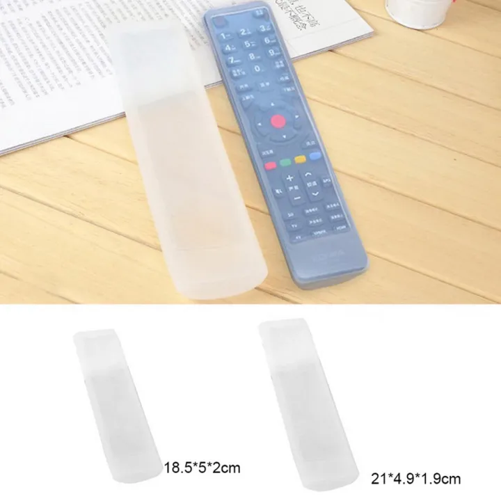 Transparent Silicone Home TV Remote Control Cover Air Conditioner ...