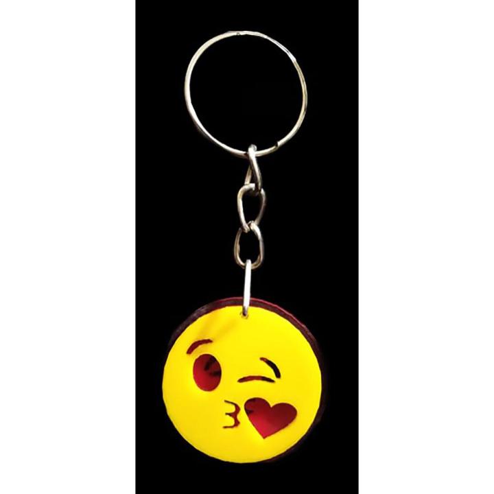 Keychain Fancy Smiley Emoji For Girls/Boys Key Ring Key Holder Mobile ...
