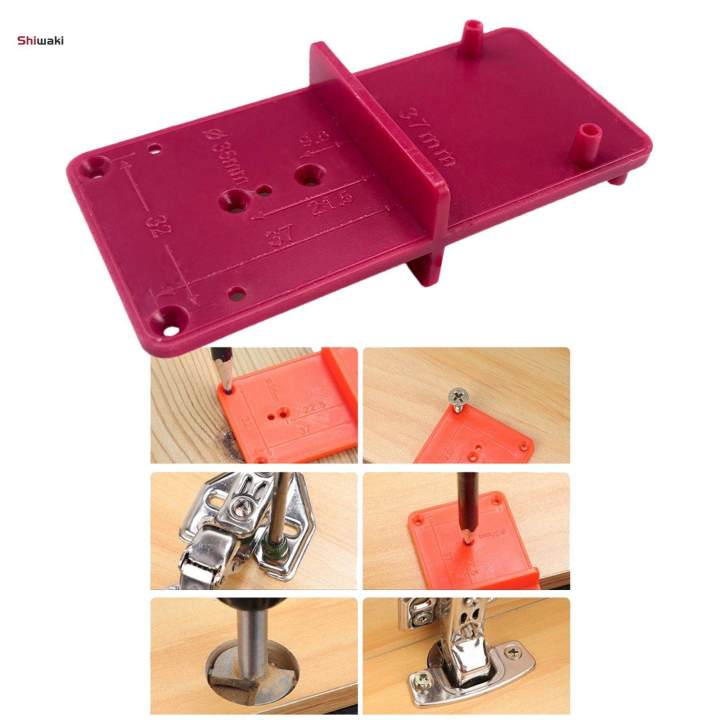 35mm 40mm Woodworking Tools Hinge drill Jig Hole Guide for Frame | Daraz.pk