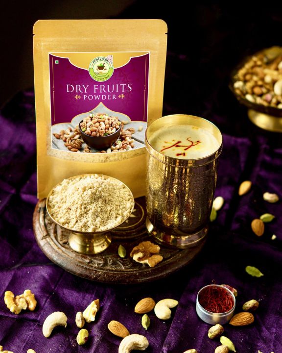 DRY FRUITS POWDER MIX / MIXED NUTS POWDER (100g) DRY FRUITS POWDER MIX ...