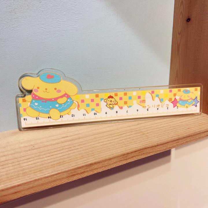 Sanrio hello kitty ruler girl drawing measurement cute Kuromi Melody ...