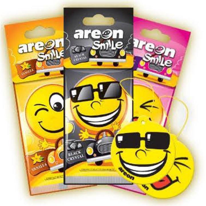 Areon Perfume Hanging Card Smiley Face Air Freshener ... | Daraz.pk