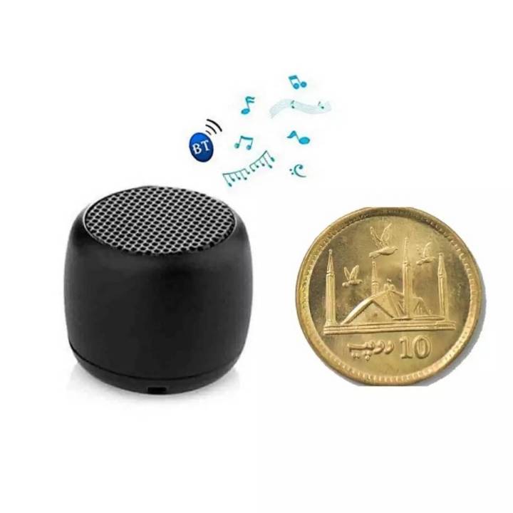 Mini coin sized speaker | Daraz.pk