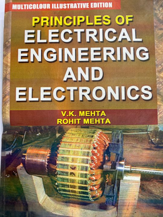 PRINCIPLES OF ELECTRICAL ENGINEERING AND ELECTRONICS BY VK METHA ROHIT MEHTA | Daraz.pk