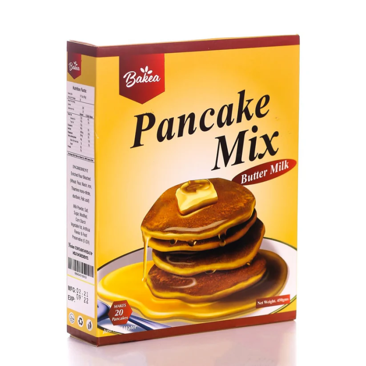 BAKEA PANCAKE MIX BUTTER MILK 450 GM | Daraz.pk