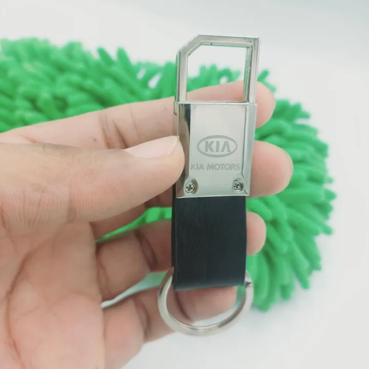 KIA logo Leather KeyChain | Daraz.pk