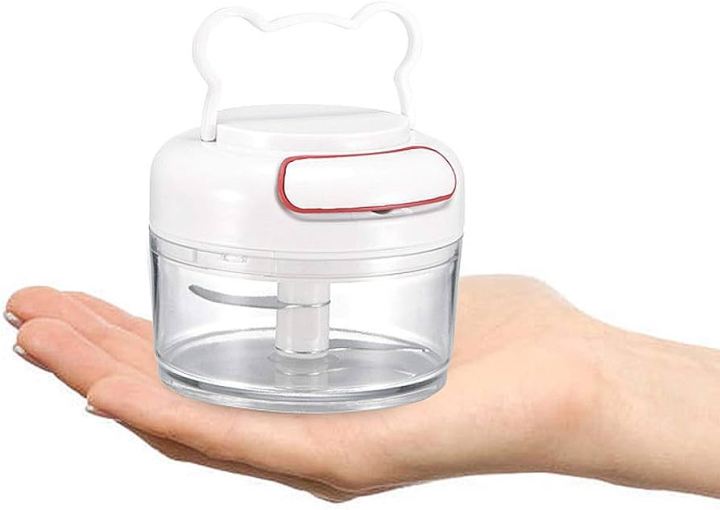 Mini speedy Chopper Manual Hand Pull Speedy Chopper Garlic slicer ...