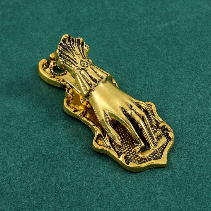 Vintage Exquisite Lady Hand-shaped Decoration Clip Bill Clip Travel ...