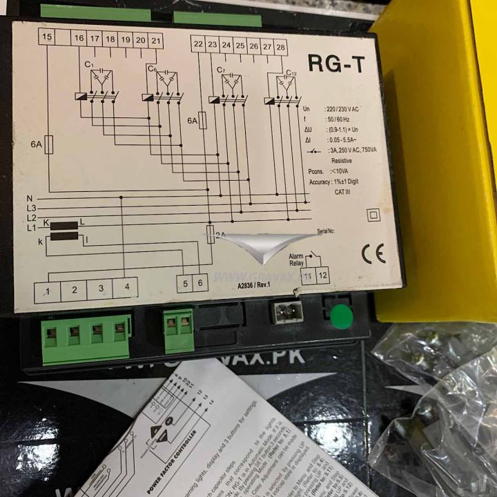 entes power factor rg12t f RG-12T · SVC : · Medium Voltage: · Shunt ...