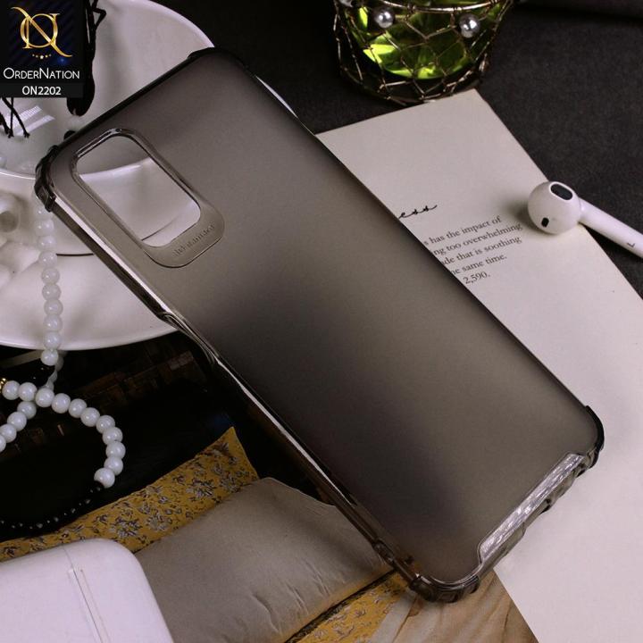 Oppo A52 - Black - Candy Assorted Color Soft Semi-Transparent Case ...