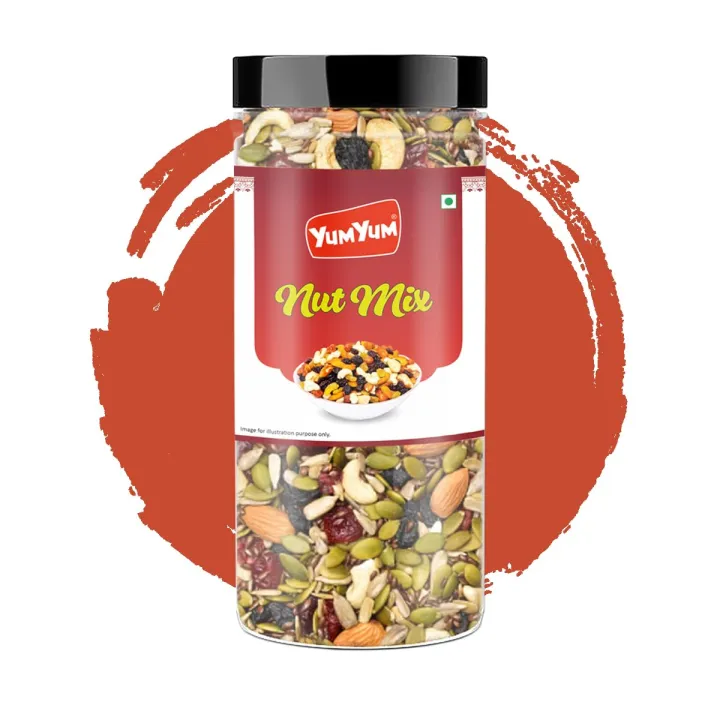 YUM YUM Mixed Nuts Dry Fruits & Berries Dried Nutmix, 250g | Daraz.pk