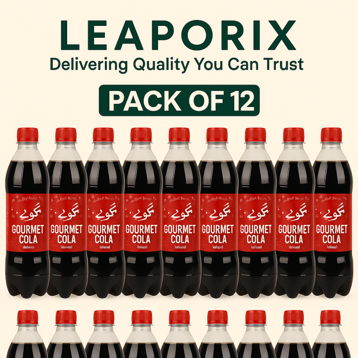 LEAPORIX MALL | Gourmet Cola Soft Drink – 300ml Bottle Pack of 12 ...